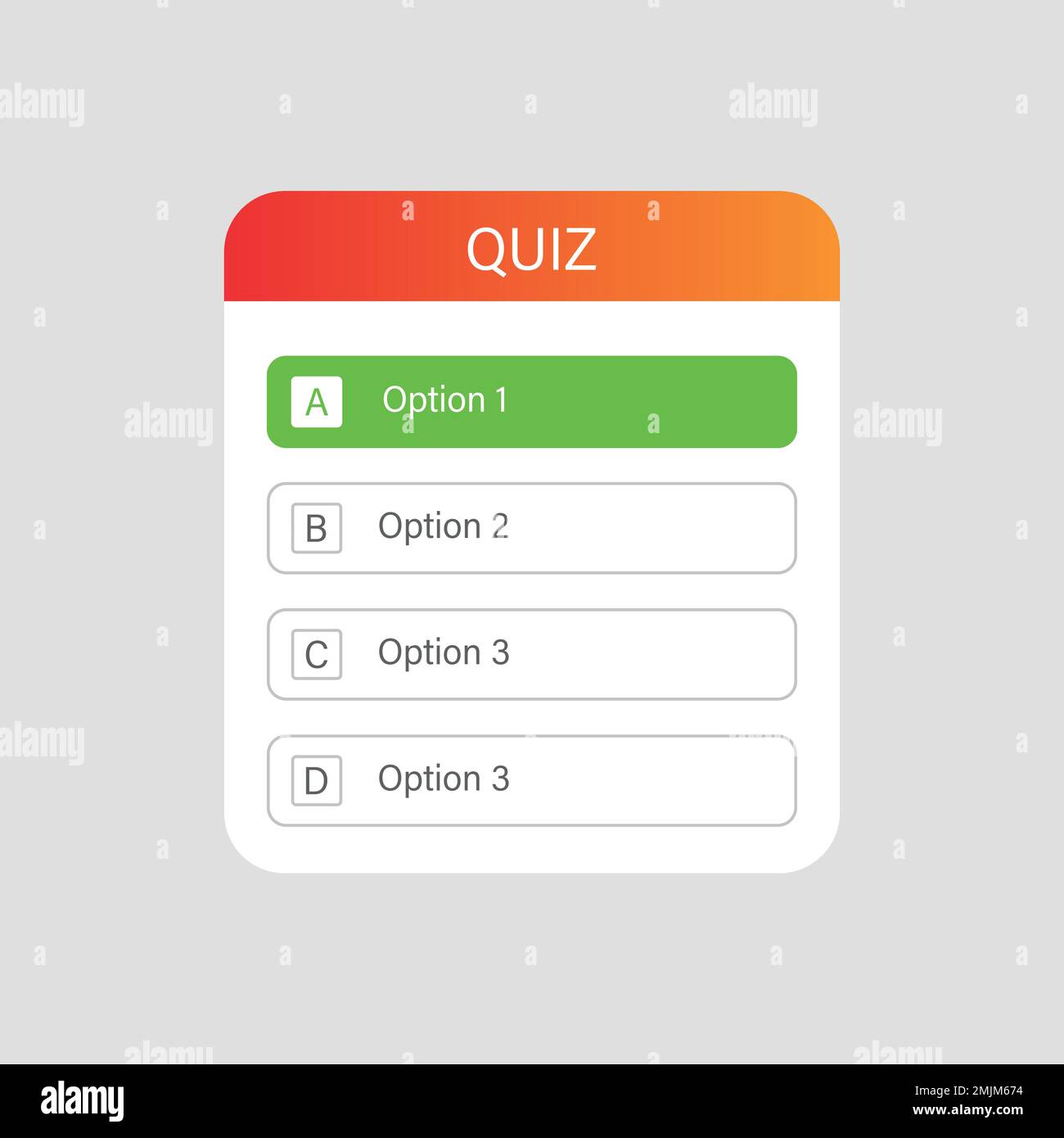 Quiz button Stock Vector Images - Alamy