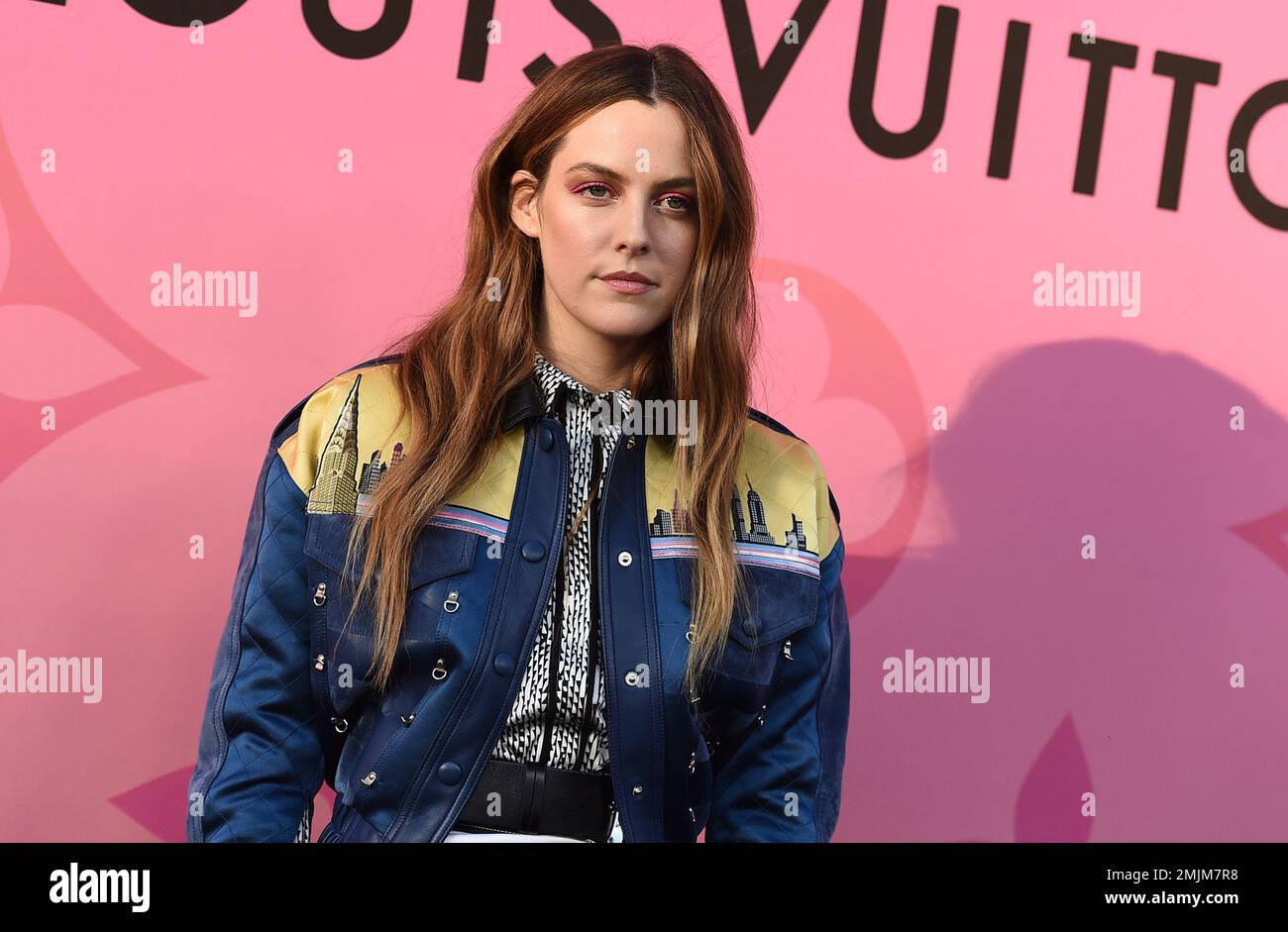 Riley Keough arrives at the unveiling of Louis Vuitton X - Louis ...
