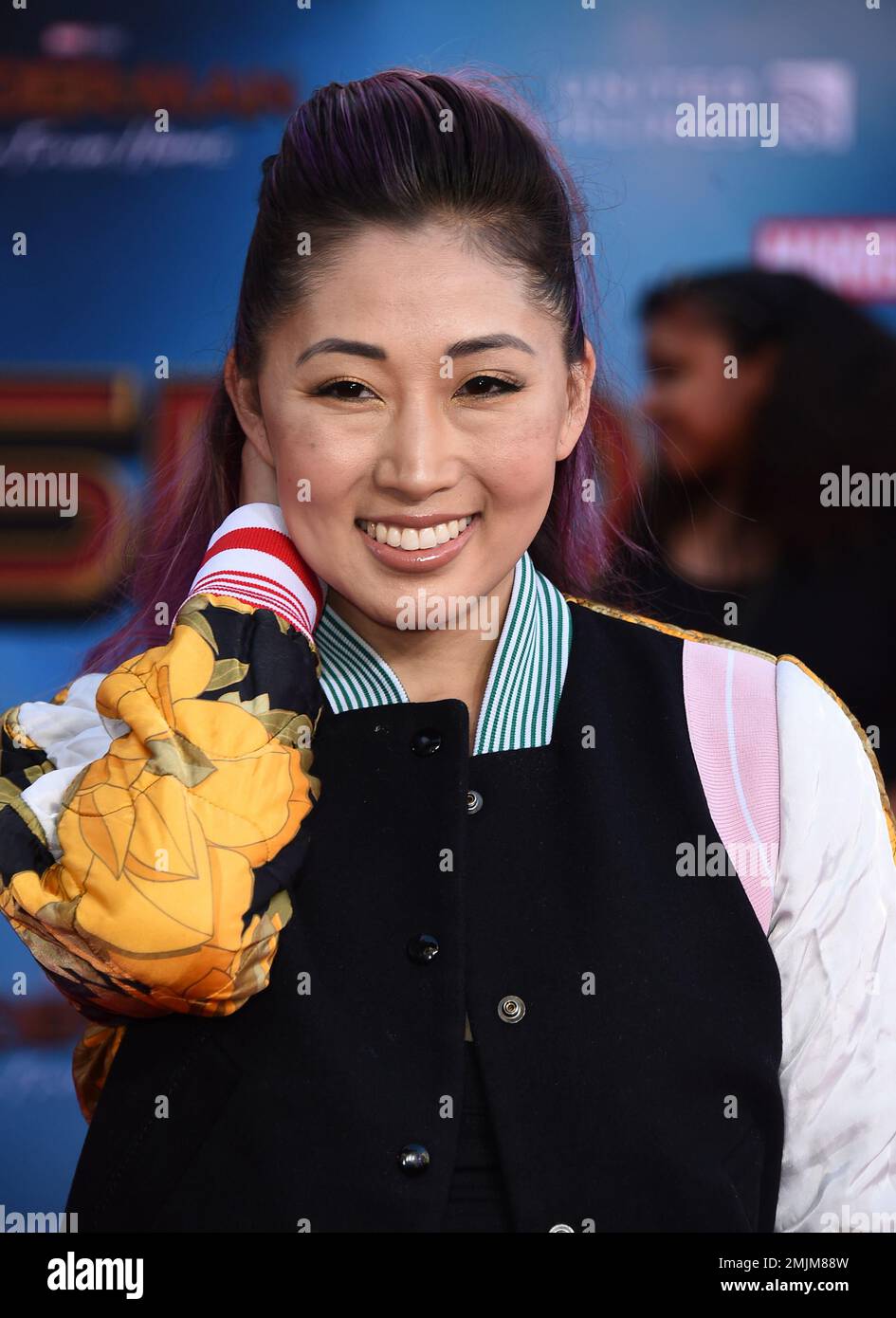 Mari Takahashi arrives at the world premiere of "Spider-Man: Far From ...