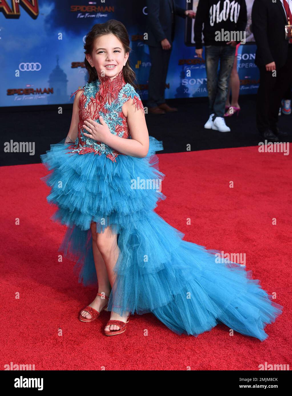 Lexi Rabe arrives at the world premiere of "Spider-Man: Far From Home ...