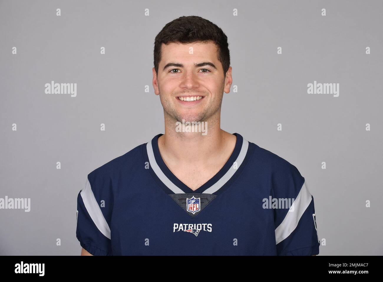 This is a 2019 photo of Jarrett Stidham of the New England Patriots NFL ...