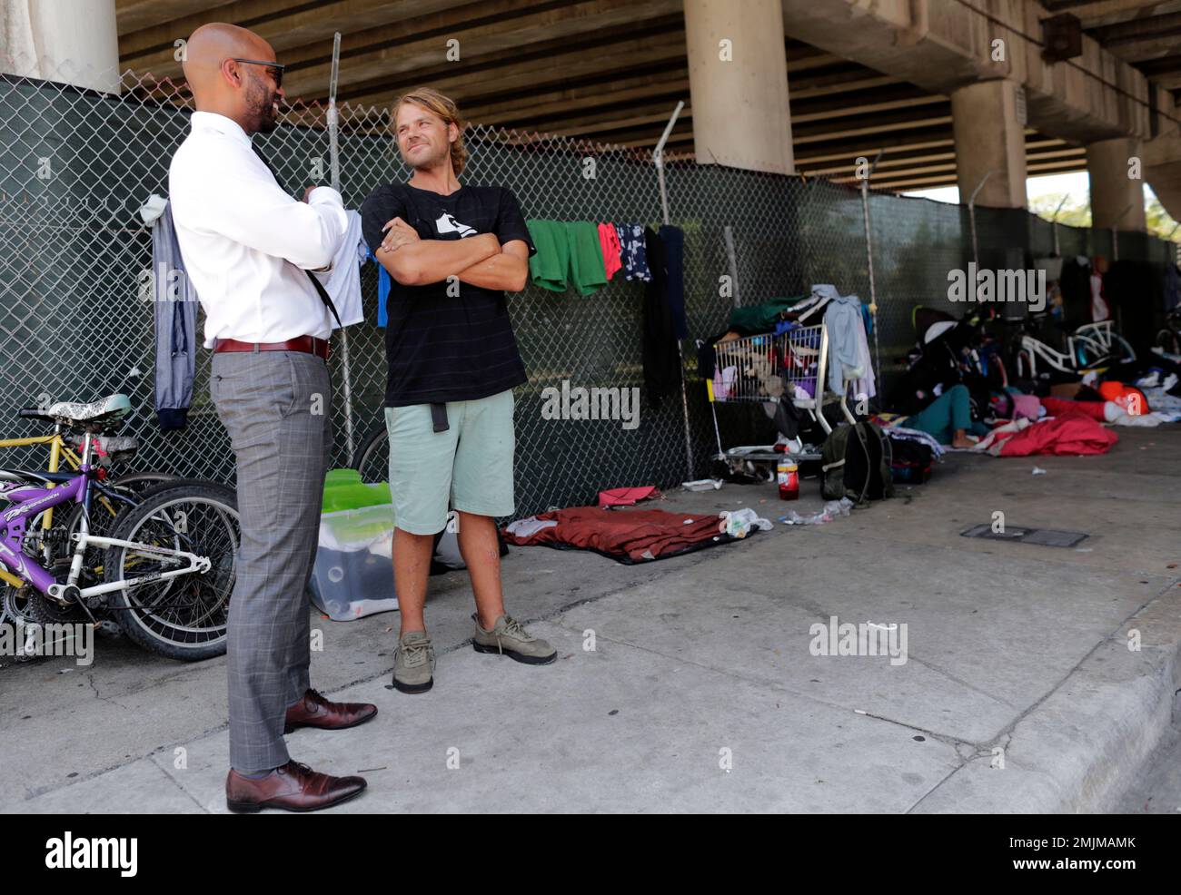 In this Monday, May 6, 2019 photo, Dr. Hansel Tookes, founder and ...