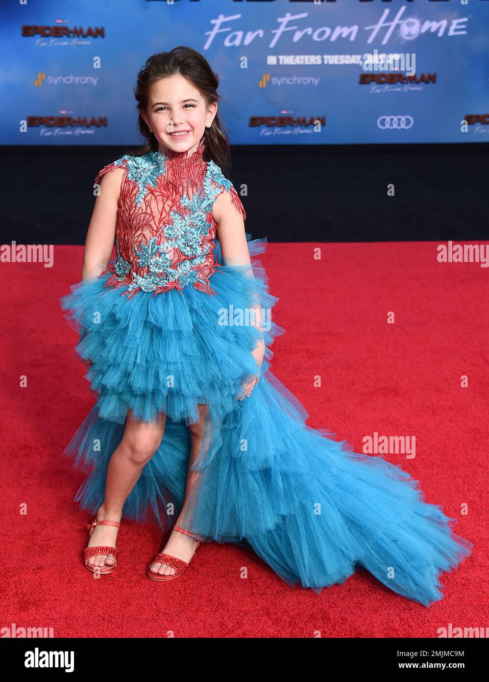 Lexi Rabe arrives at the world premiere of "Spider-Man: Far From Home ...