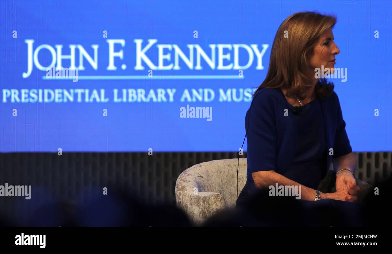 Caroline Kennedy during the JFK Space Summit at the John F. Kennedy Presidential Library in ...