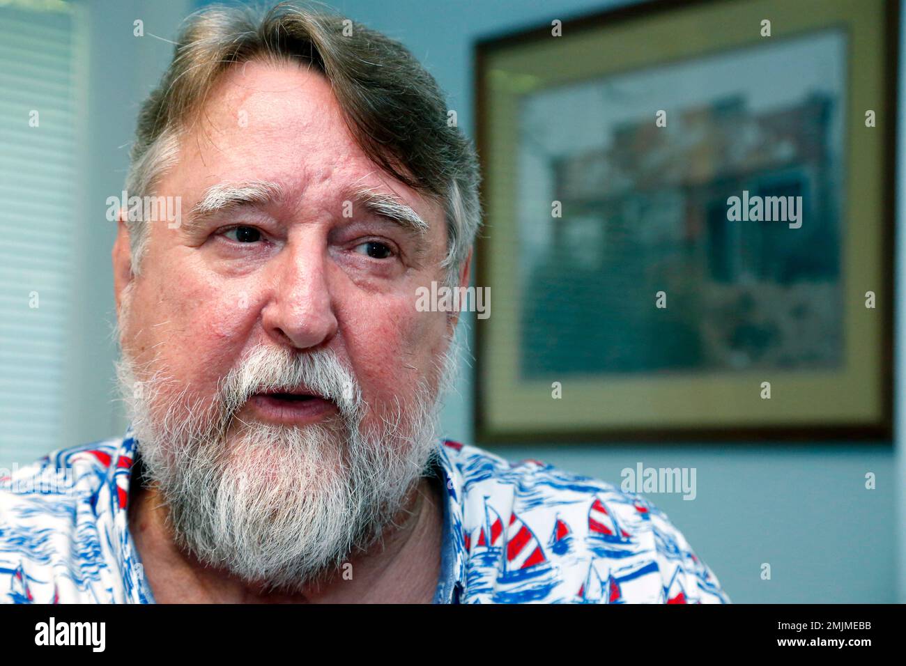 In this Friday, June 21, 2019 photo, Moss Point, Miss., resident Harold ...