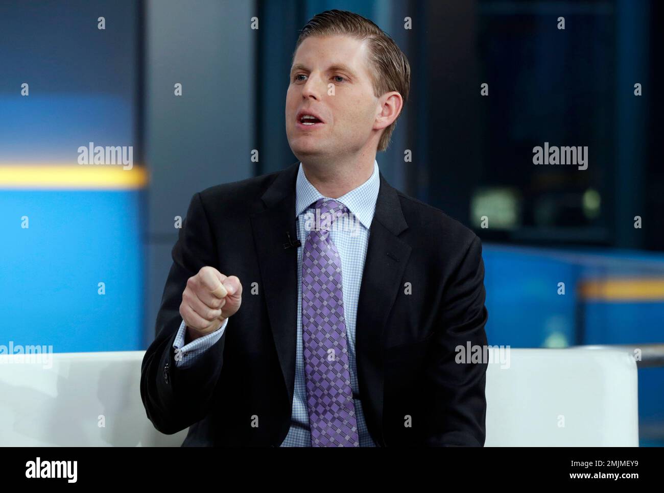 FILE - In this Jan. 17, 2018 file photo, Eric Trump appears on the "Fox ...