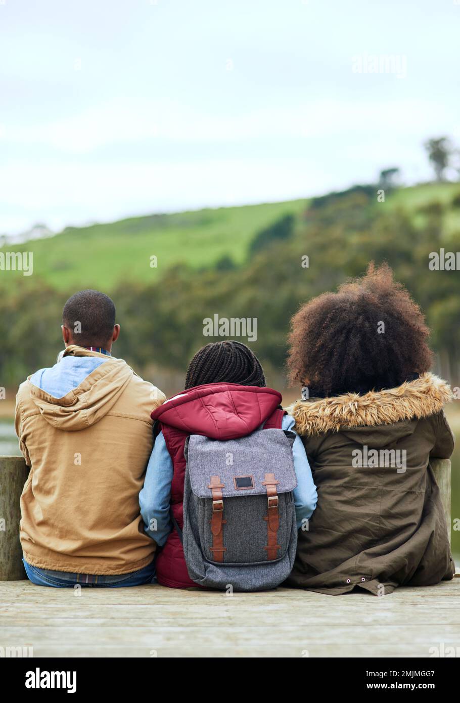 Group three young adult friends hi-res stock photography and images - Alamy