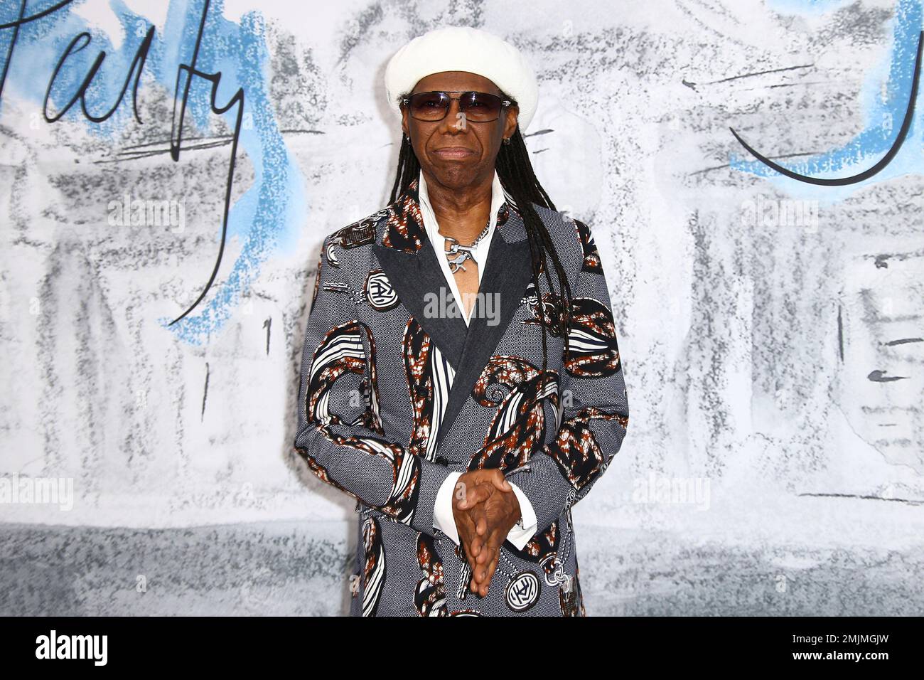 Singer Nile Rodgers poses for photographers upon arrival for the ...
