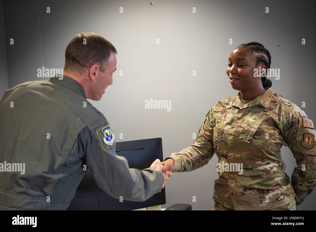 U.S. Air Force Lt. Gen. John Lamontagne, USAFE-AFAFRICA deputy ...