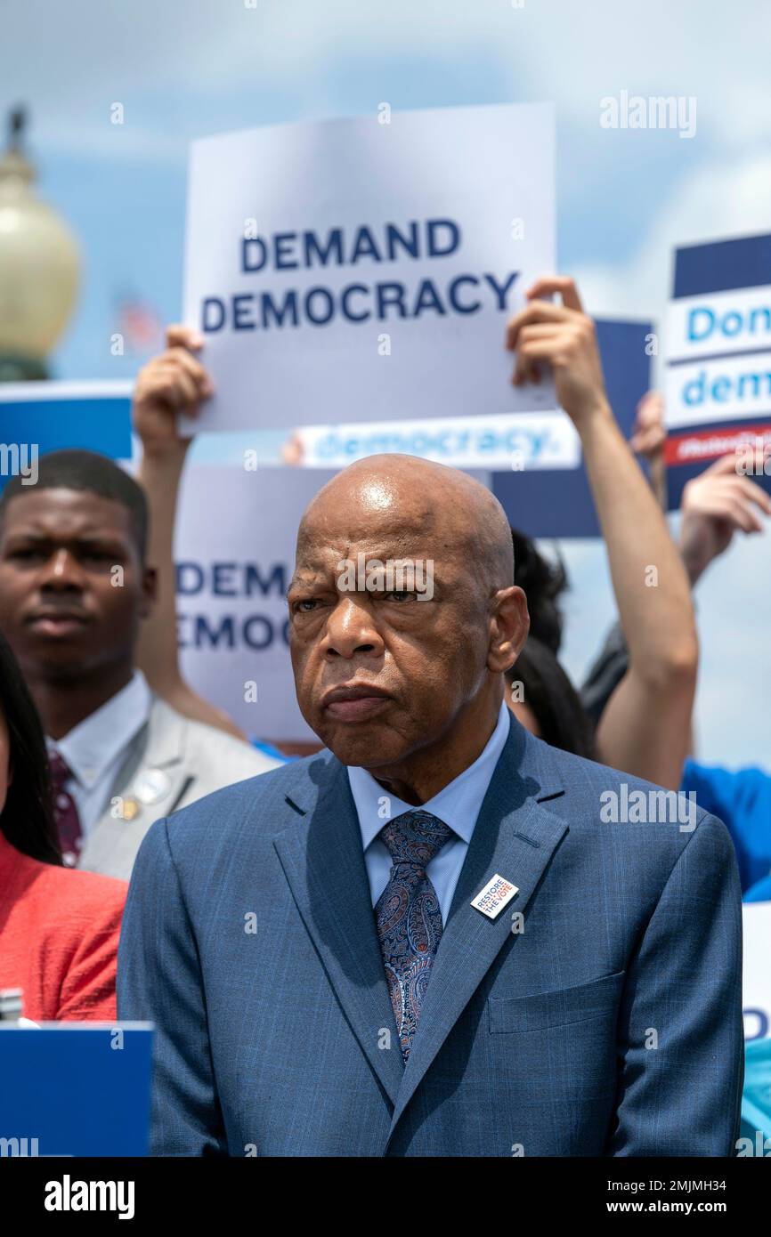 Rep. John Lewis, D-Ga., a leader of the civil rights movement, joins ...