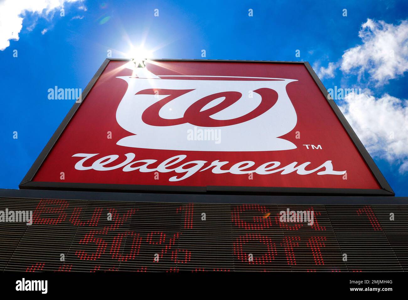 This is the sign outside a Walgreens Pharmacy in Pittsburgh on Tuesday ...