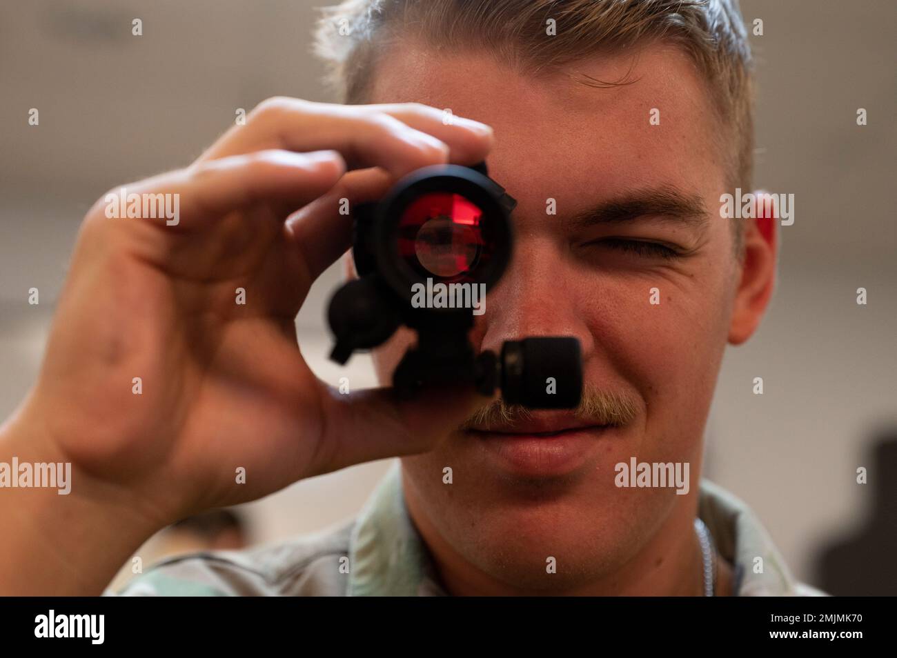 U.S. Air Force Airman 1st Class David Sykes, 628th Security Forces ...