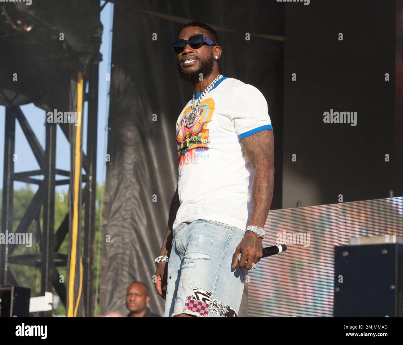Gucci Mane performs on Day 3 of the 2019 Firefly Music Festival at The ...