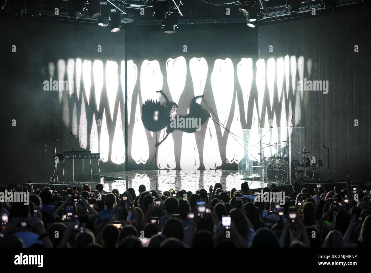 Billie Eilish Performs at Cadence Bank Amphitheatre at Chastain Park on ...
