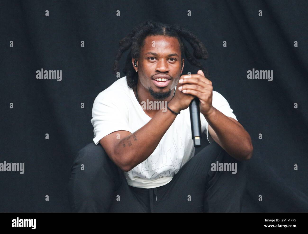Denzel Curry Performs as the opener for Billie Eilish at Cadence Bank ...