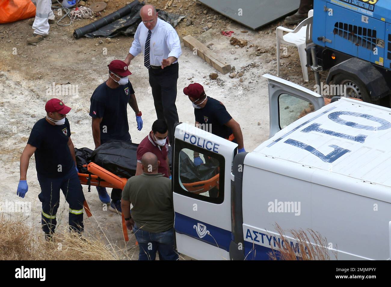 In this photo taken on Tuesday, June 4, 2019, Cyprus' Special Disaster ...
