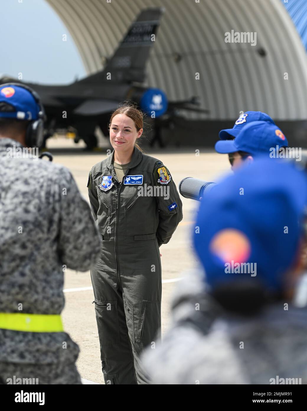 U.S. Air Force 1st Lt. Miranda Jones, a pilot with the South Carolina ...