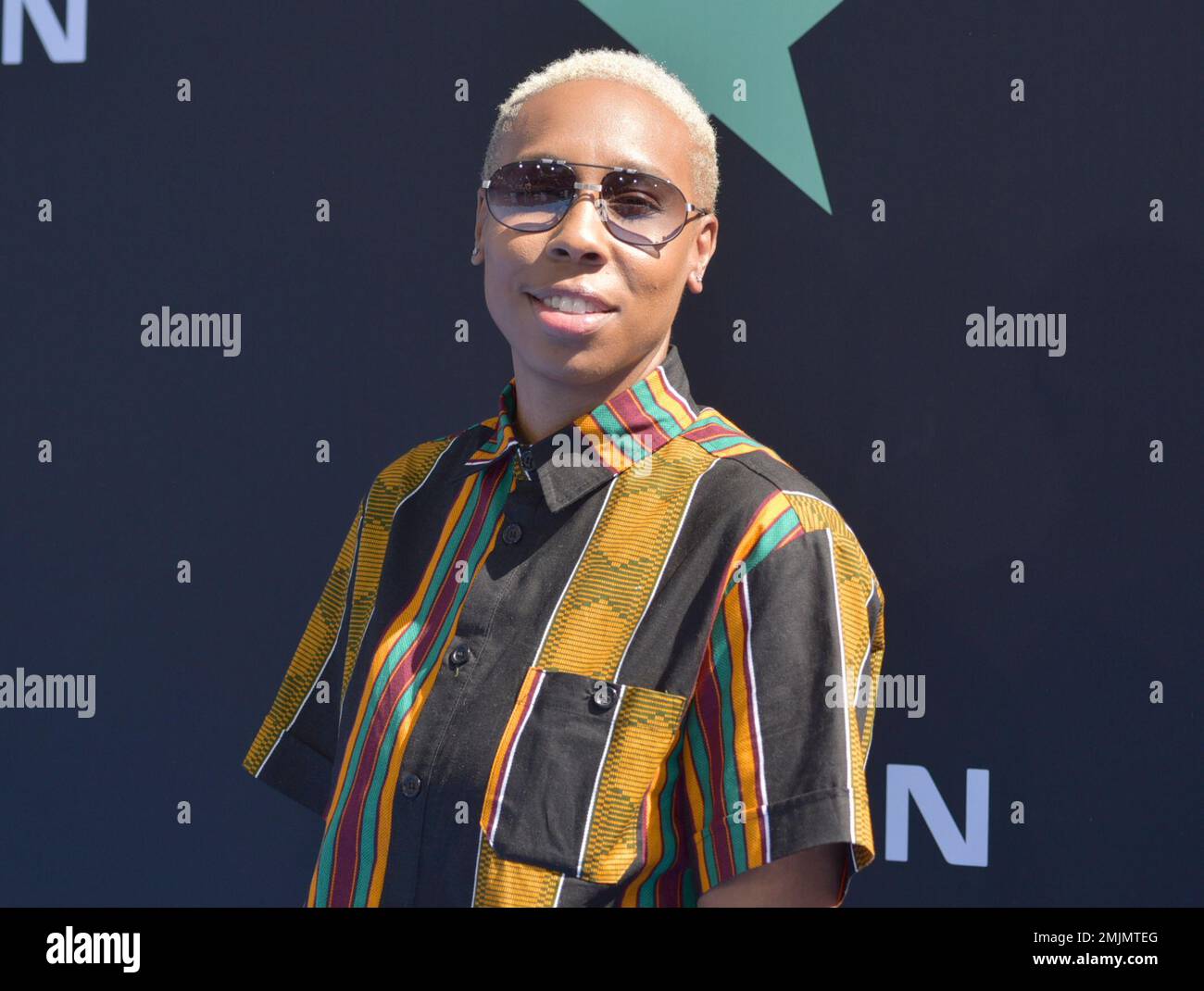 Lena Waithe arrives at the BET Awards on Sunday, June 23, 2019, at the ...