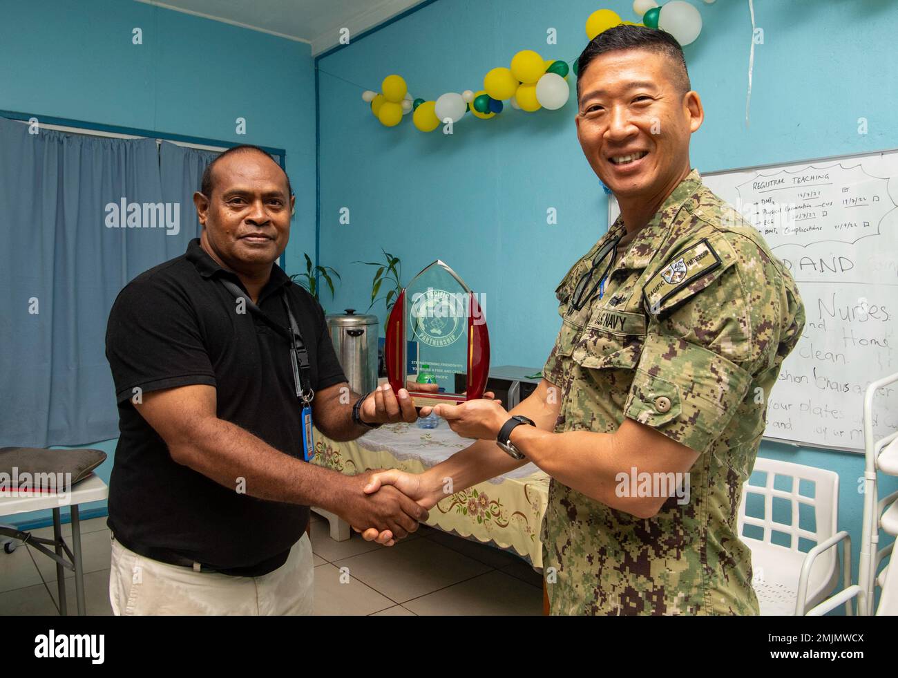 HONIARA, Solomon Islands (Aug. 31, 2022) – Capt. Hank Kim, Pacific ...