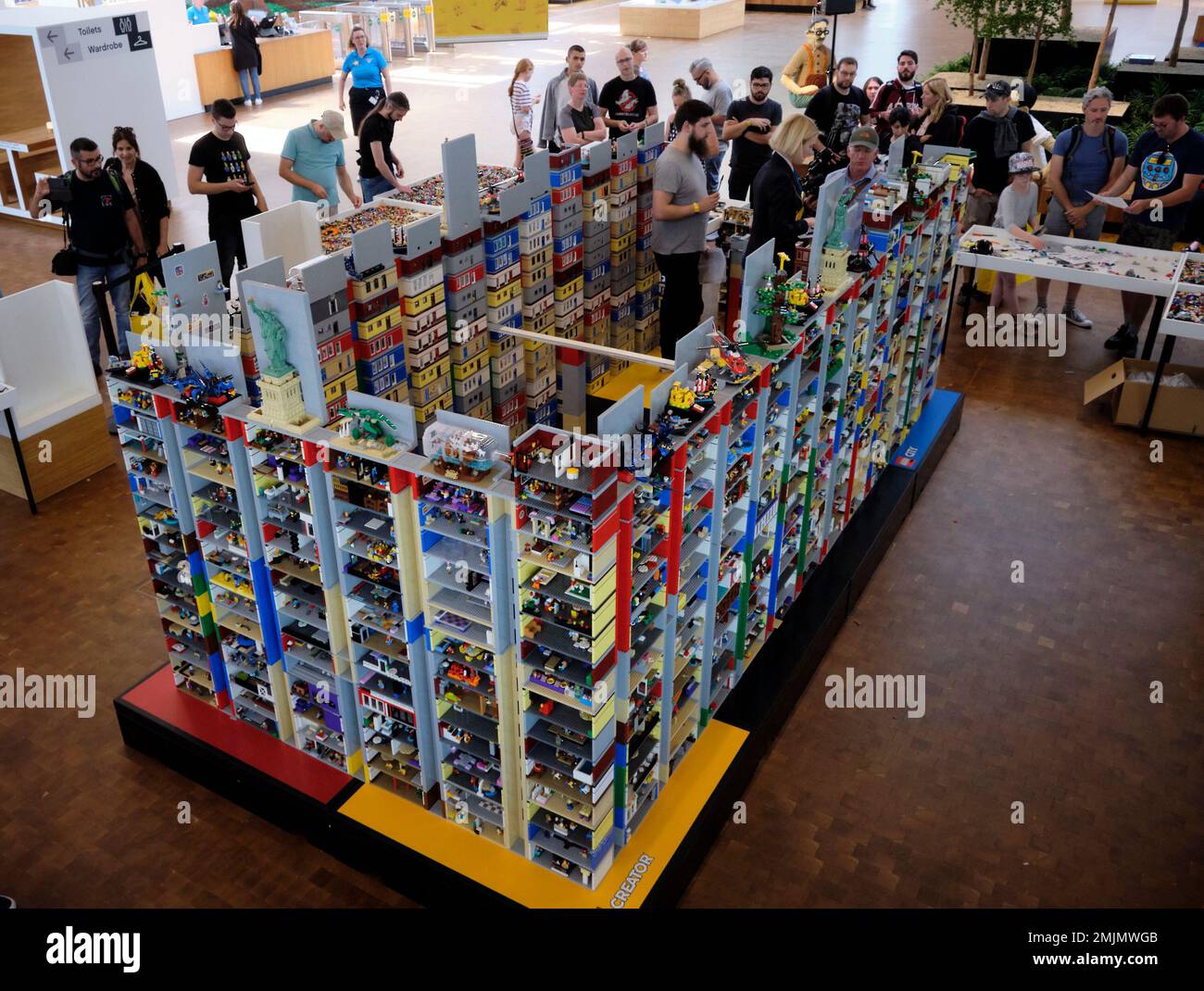 IMAGE DISTRIBUETD FOR LEGO® GAMES - Visitors to LEGO® House in Billund ...