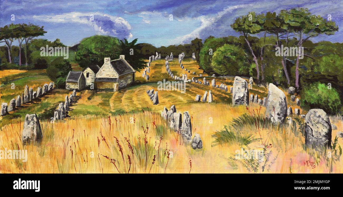 Carnac stones - Alignments of Carnac - the largest megalithic site in ...