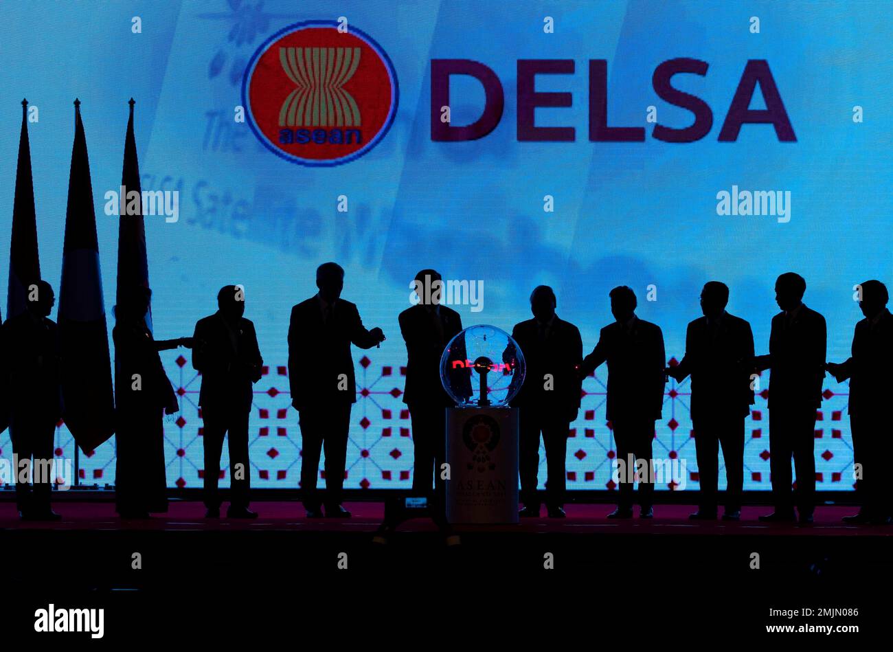 Leaders of the Association of Southeast Asian Nations (ASEAN) from left ...