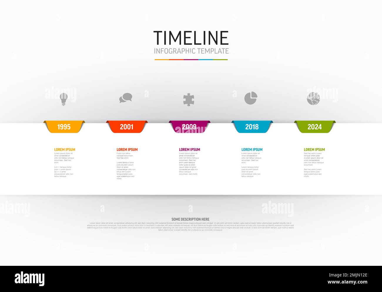Timeline Infographic Template Ai