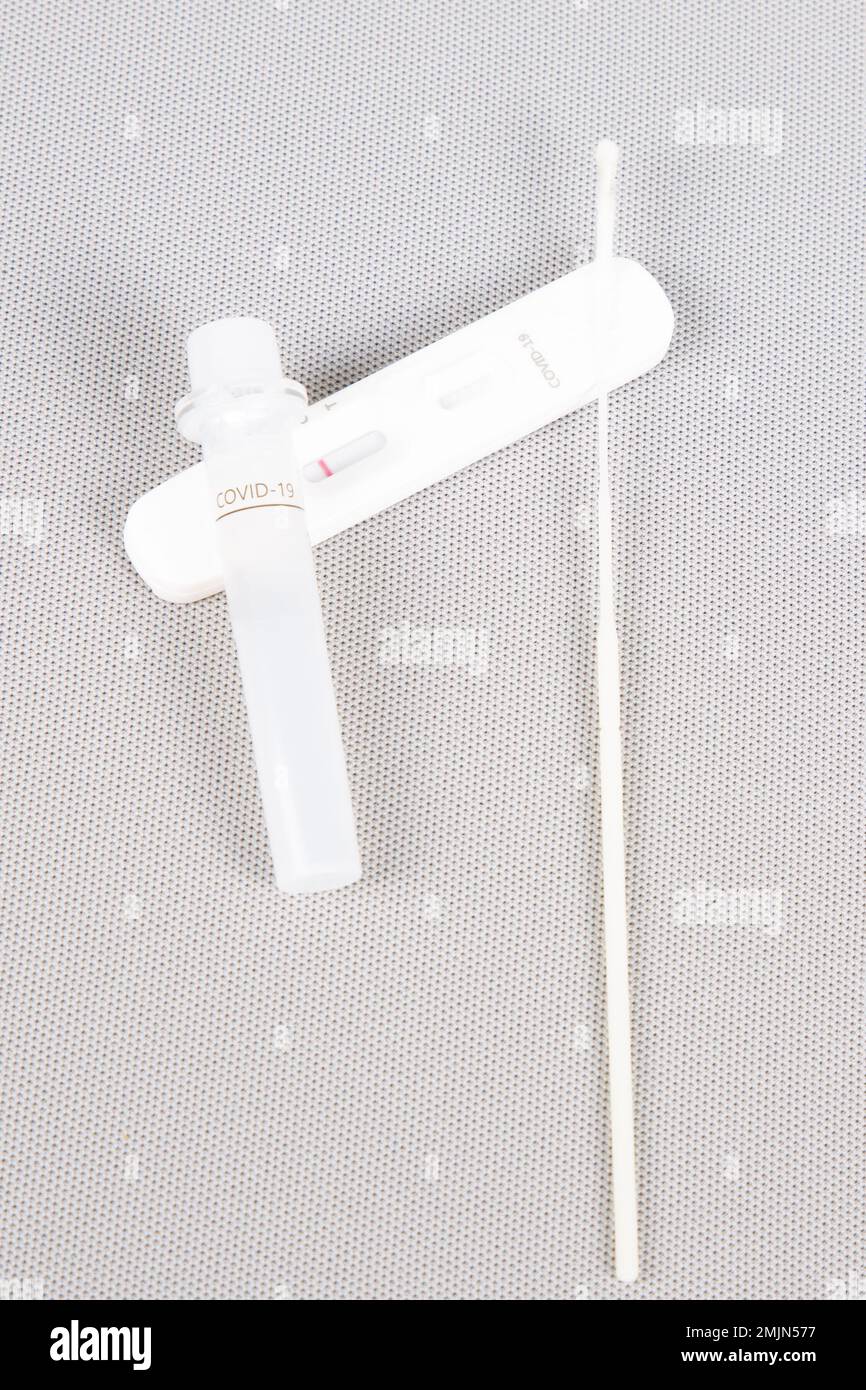 Medical laboratory analysis Covid-19 PCR virus test Stock Photo - Alamy