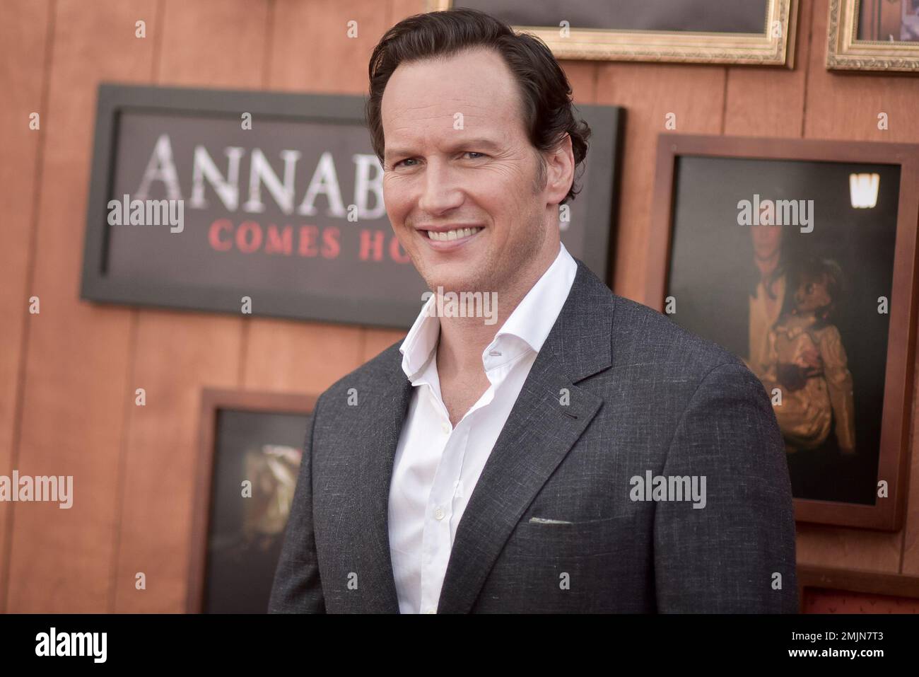 Patrick Wilson attends the LA premiere of "Annabelle Comes Home" at the ...