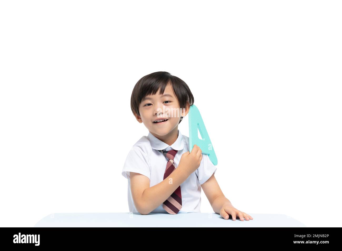 The little boy in learning Stock Photo - Alamy