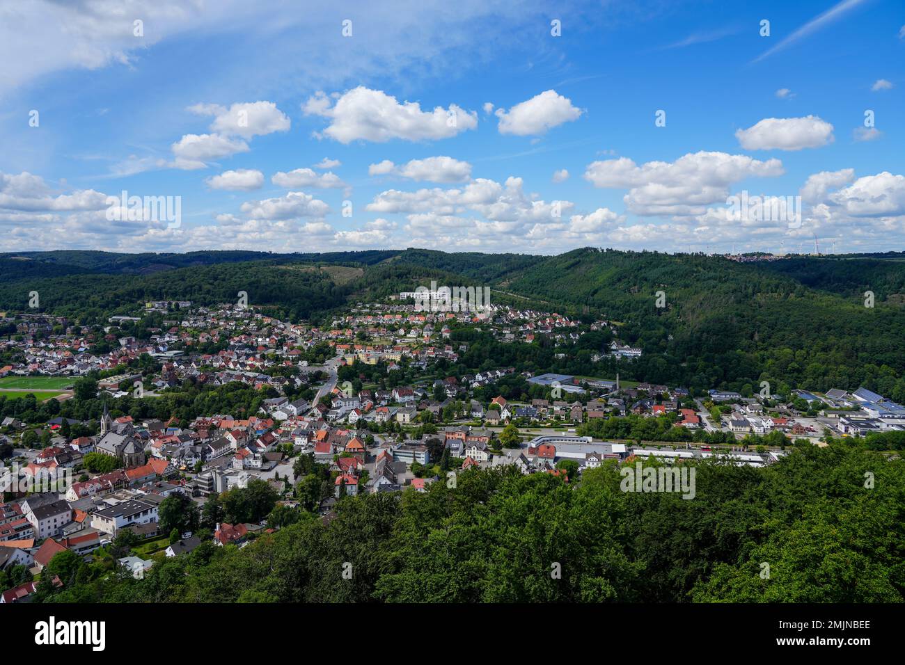 Aerial view of marsberg hi-res stock photography and images - Alamy