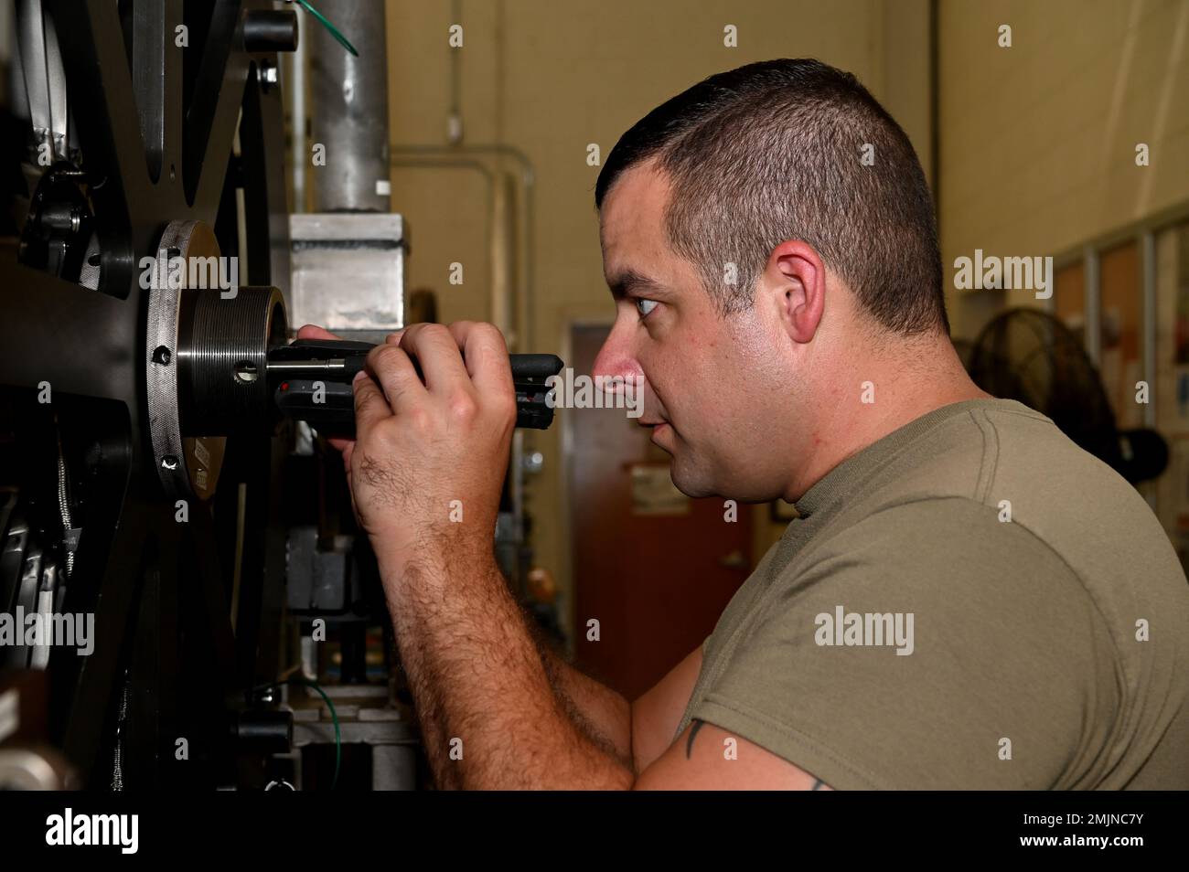 U.S. Air Force Airman 1st Class Chris Stoudemire, 169th Maintenance ...