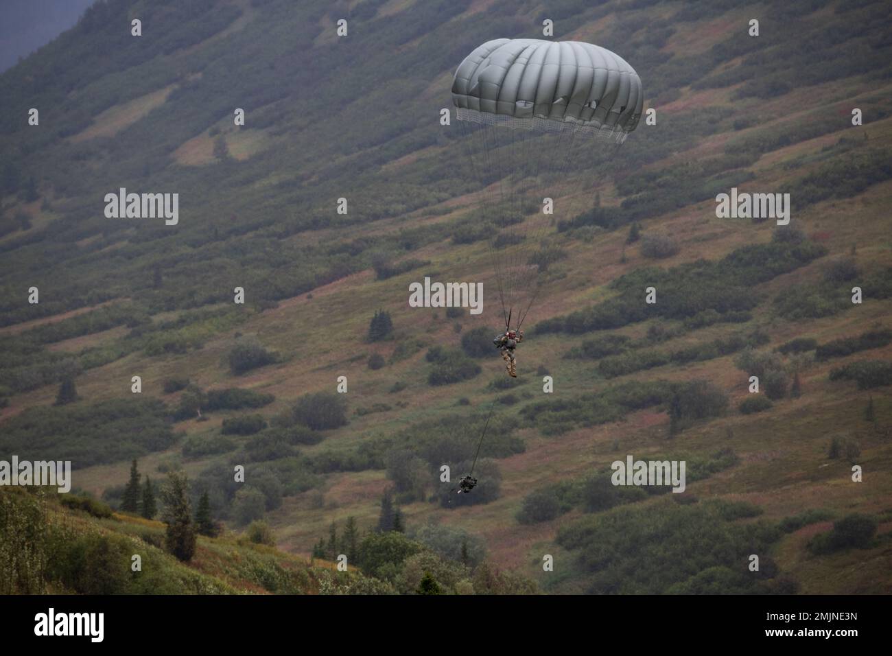 An Air Force tactical air control party specialist assigned to ...