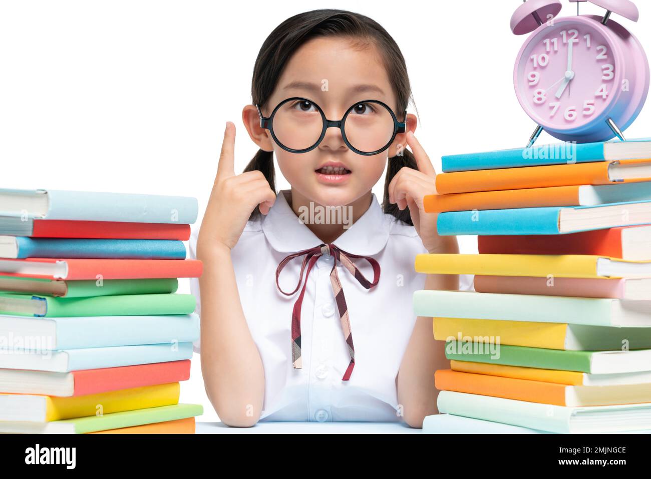 Children learning about clocks hi-res stock photography and images - Alamy