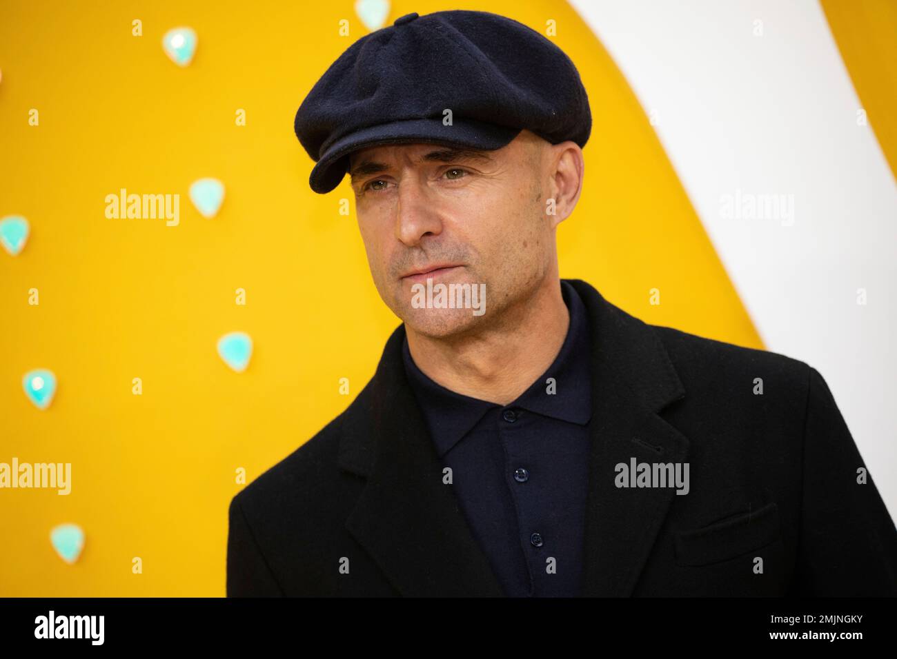 Mark Strong poses for photographers upon arrival at the premiere of the ...