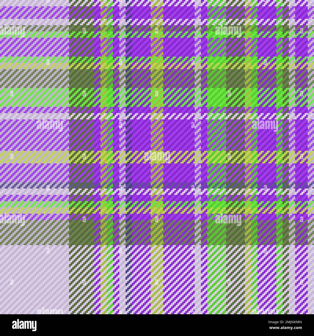 Fabric check seamless. Plaid textile vector. Tartan background pattern ...