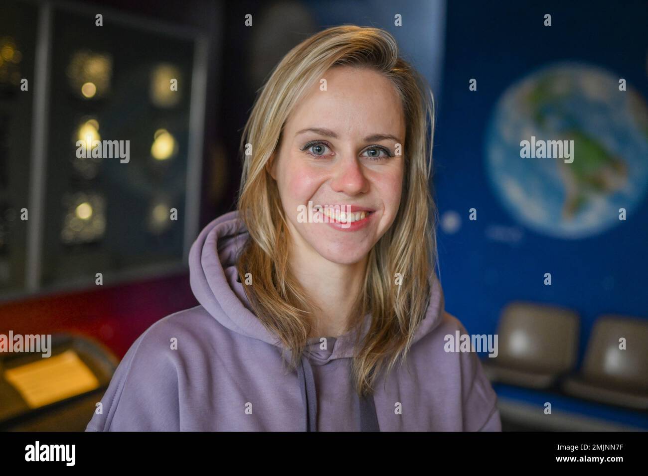 Berlin, Germany. 27th Jan, 2023. Kristin Linde, educational assistant ...