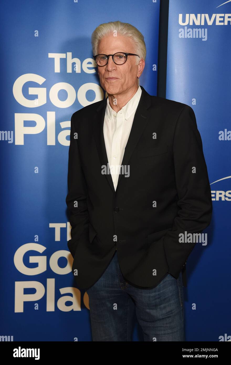 Ted Danson, a cast member in the television series "The Good Place ...