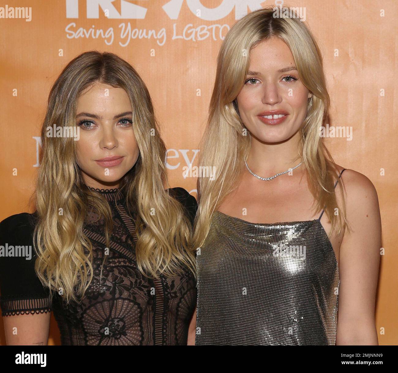 Actress Ashley Benson, left, and model Georgia May Jagger attend The ...