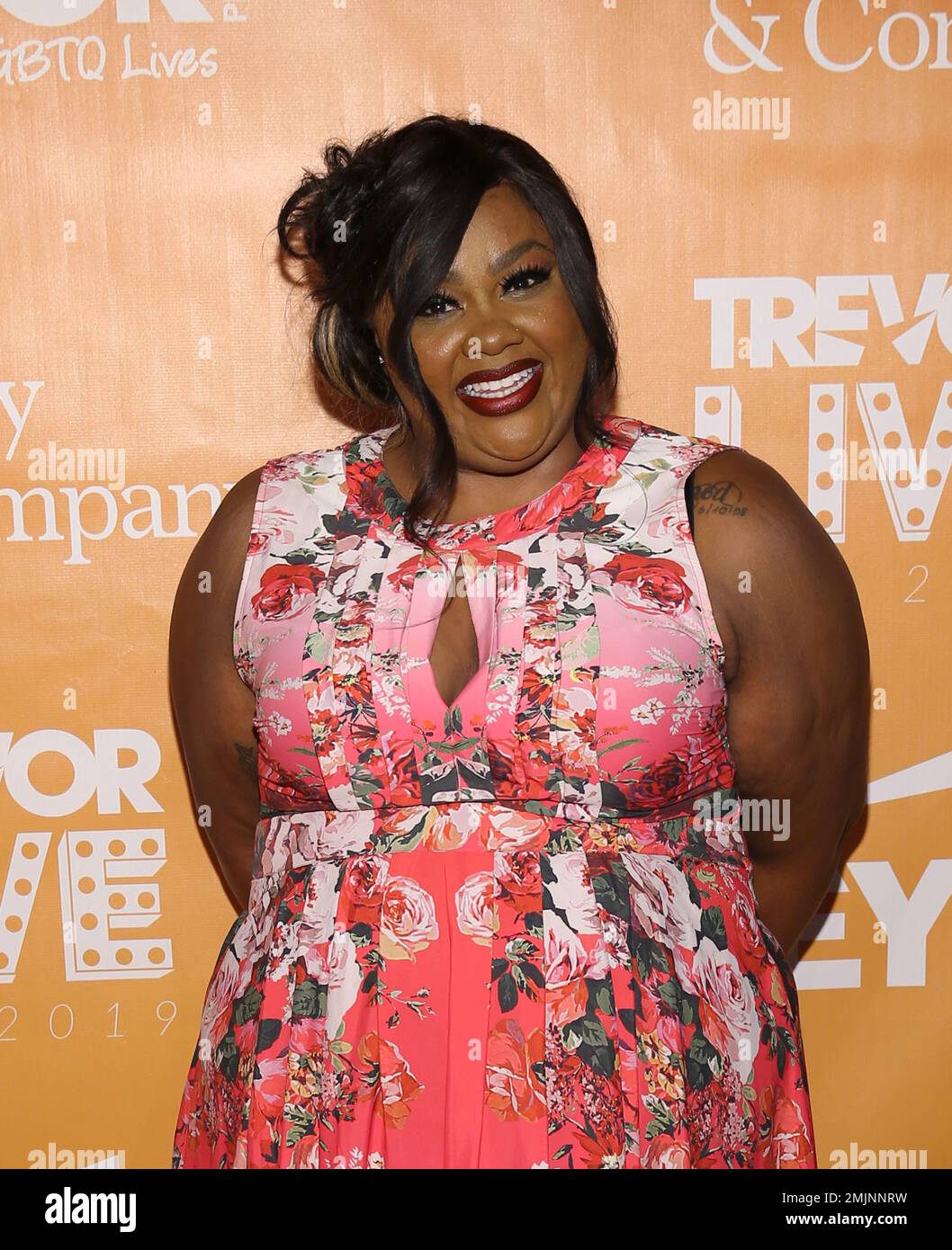 Actress Nicole Byers attends The Trevor Project's TrevorLIVE New York ...