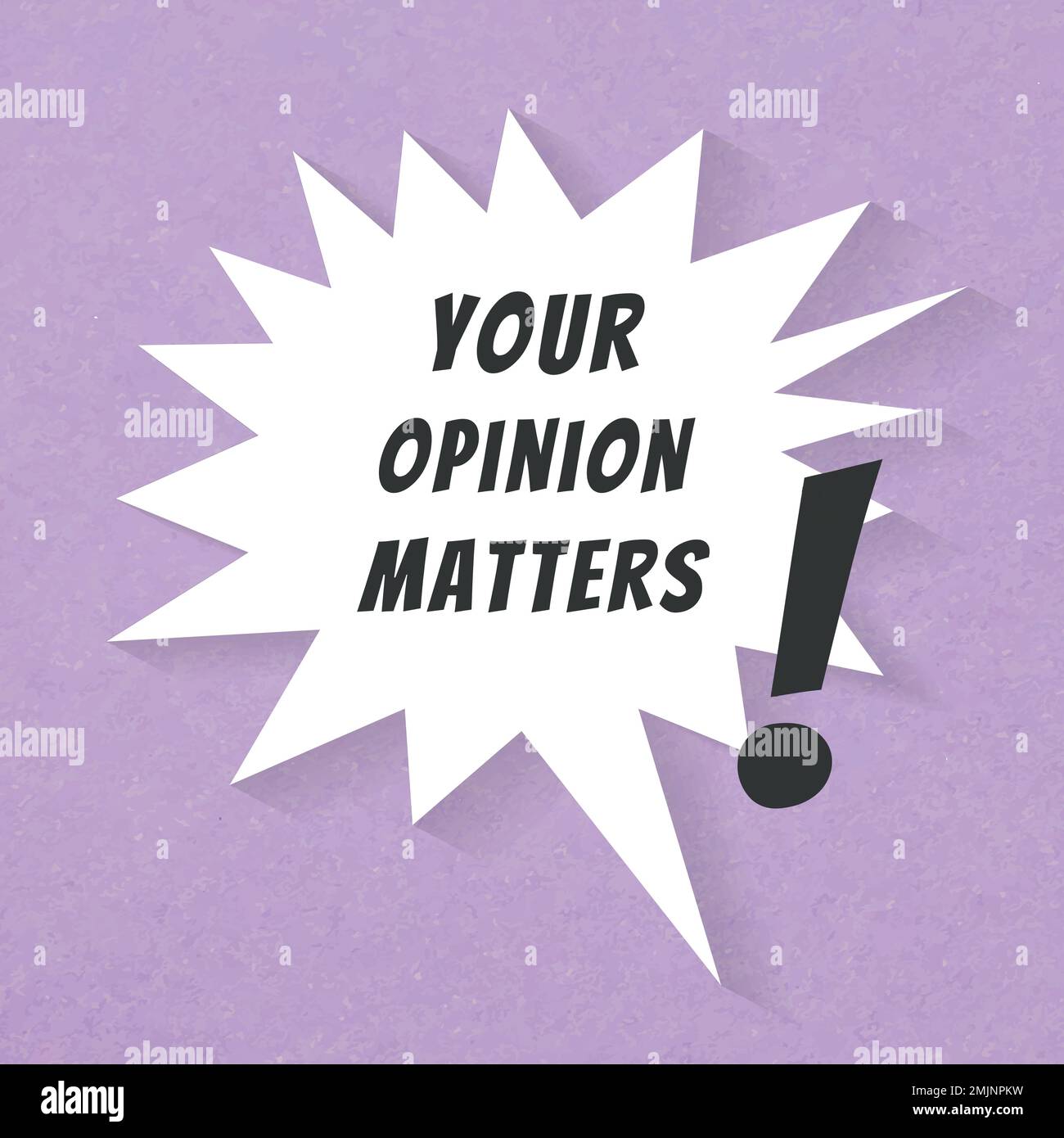 Your opinion matters vector vectors hi-res stock photography and images ...