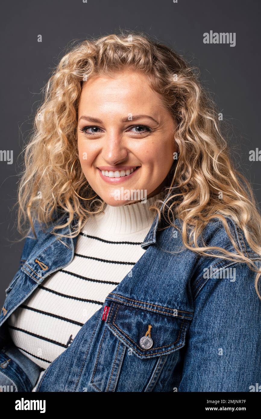 In this Thursday, May 30, 2019 photo, Ali Stroker poses for a portrait ...