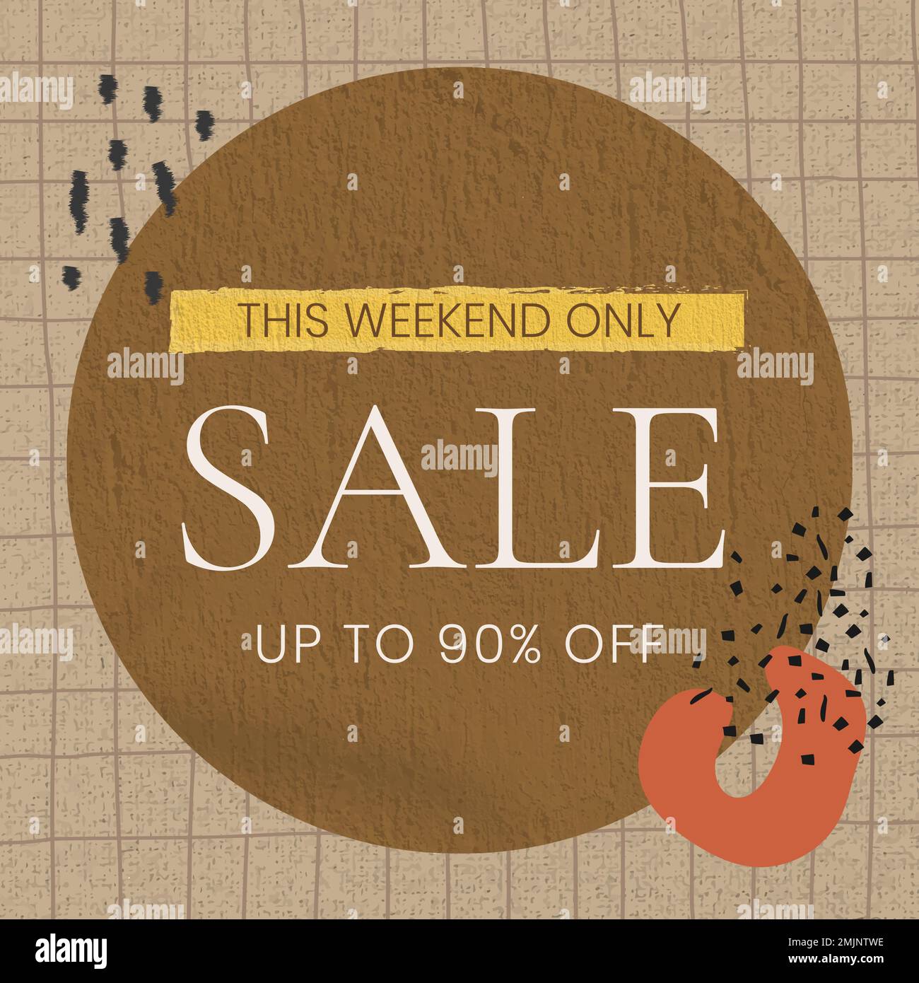 Sale Instagram ad template, editable marketing design vector Stock ...