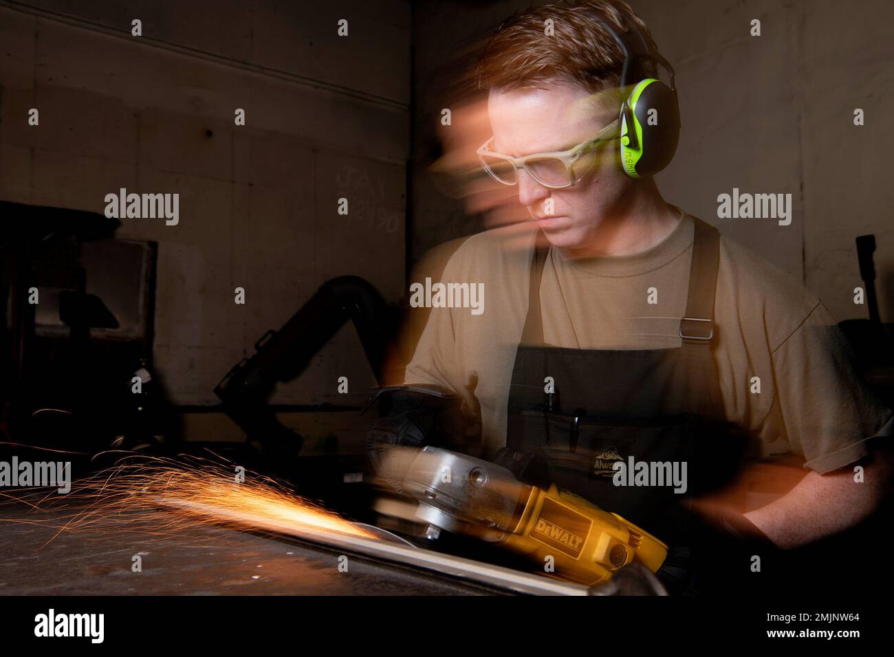 Staff Sgt. Michael Smith, 374th Maintenance Squadron metals technology ...