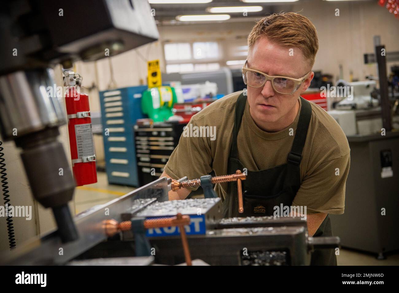 Staff Sgt. Michael Smith, 374th Maintenance Squadron metals technology ...