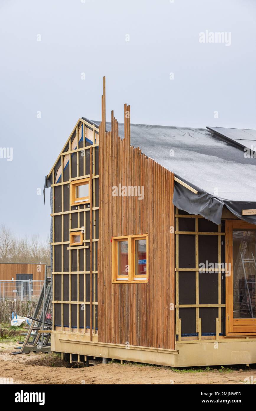 Self-build construction of sustainable houses in Olstergaard a ...