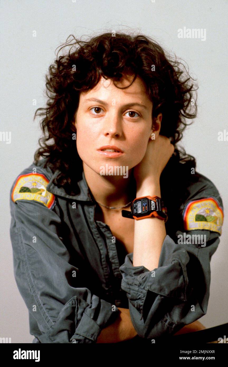 SIGOURNEY WEAVER in ALIEN (1979), directed by RIDLEY SCOTT. Credit ...