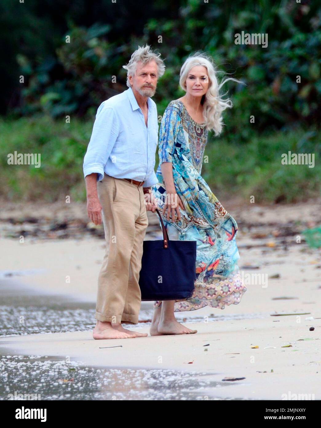 MICHAEL DOUGLAS and MICHELLE PFEIFFER in ANT-MAN AND THE WASP (2018 ...