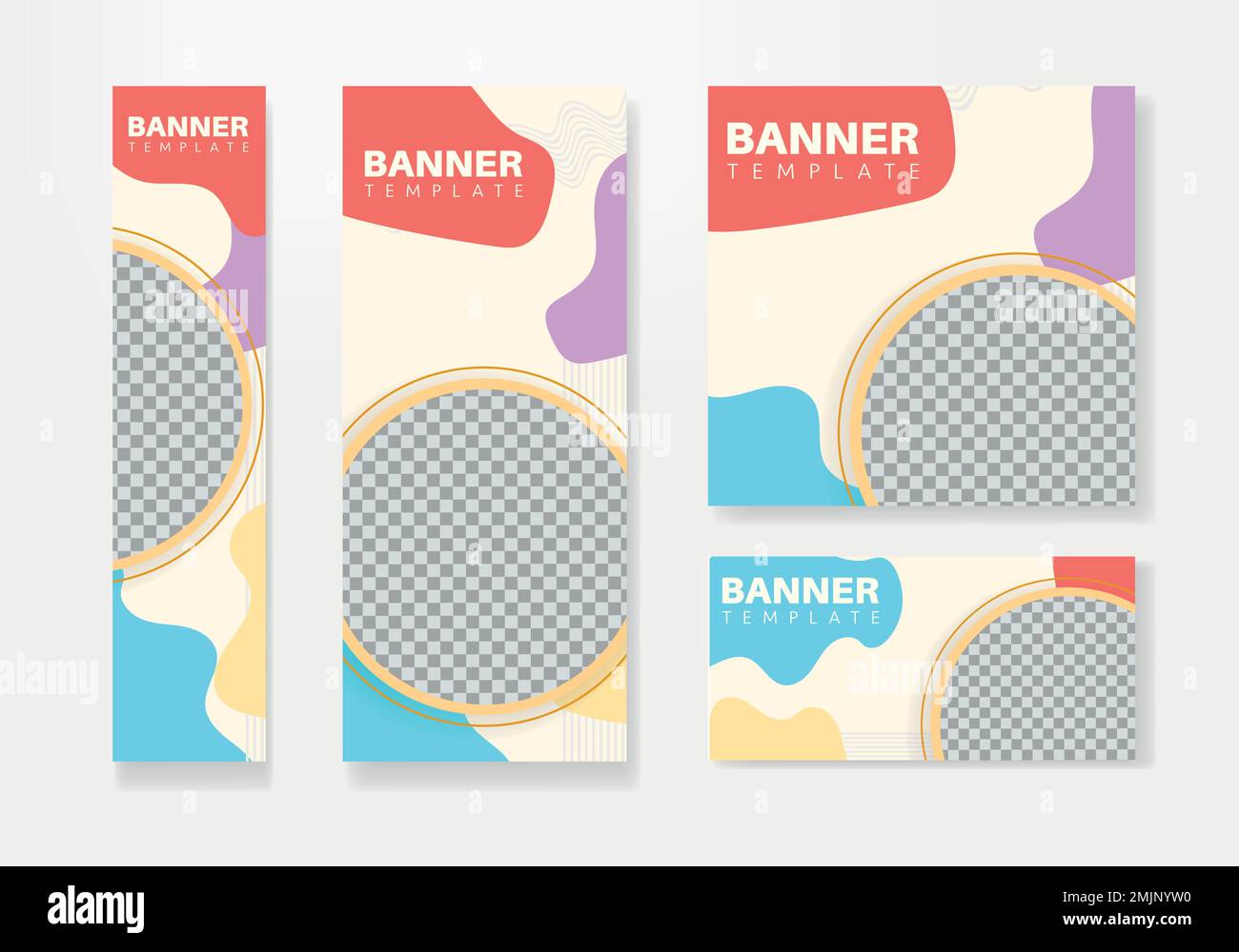 Page header footer Stock Vector Images - Alamy