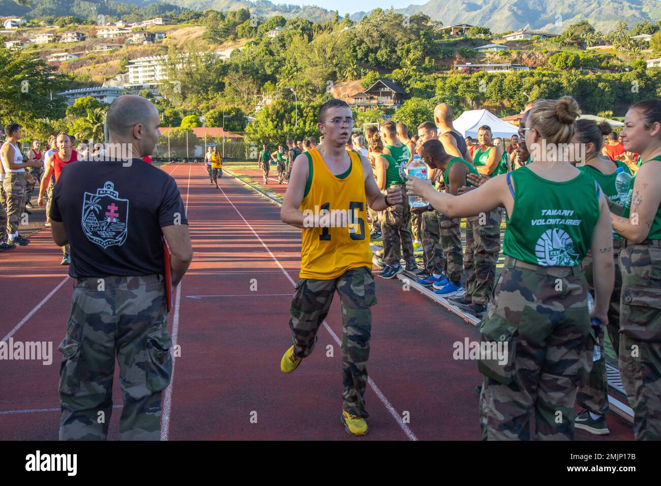 French Army Soldat de Primiere Classe Theo Cassin, combat medic, Marine ...